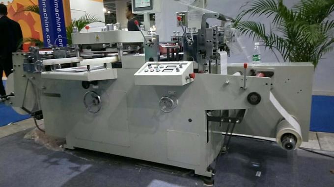 Roll To Roll Label Sticker Die Cutting Machine With 300 Sheet Cutter