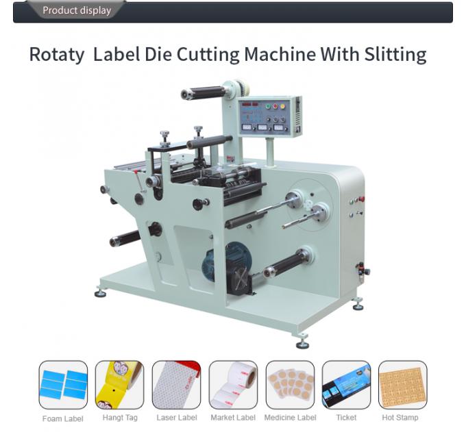 Rotary Automatic Paper Cutter Machine Label Paper Roll Cutter 120m/Min